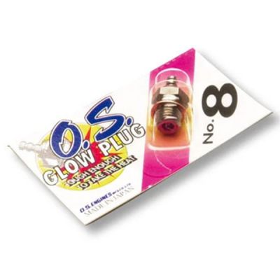 Bougie OS N°8 pour moteur thermique de voiture rc